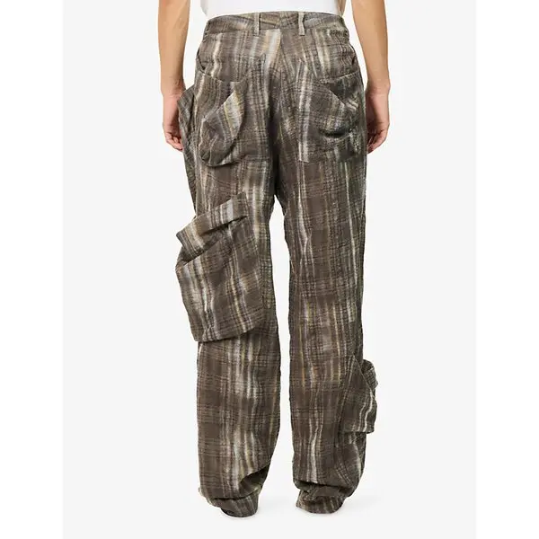 VIVIENNE WESTWOOD Achilles Check Wool Trousers
