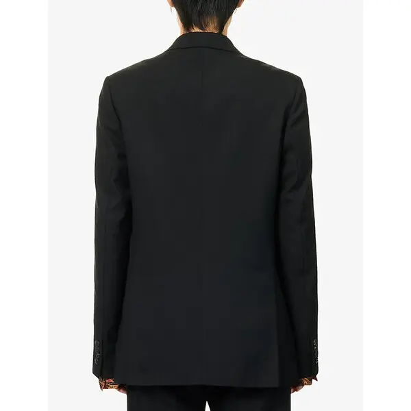 Dries Van Noten Barry Double-breasted Wool Blazer