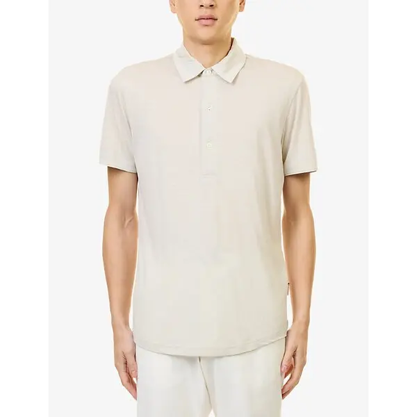 Orlebar Brown Tailored-fit Merino-wool Jersey Polo Shirt