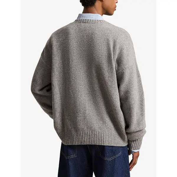 Polo Ralph Lauren Bear Crew Neck Wool Knit Jumper