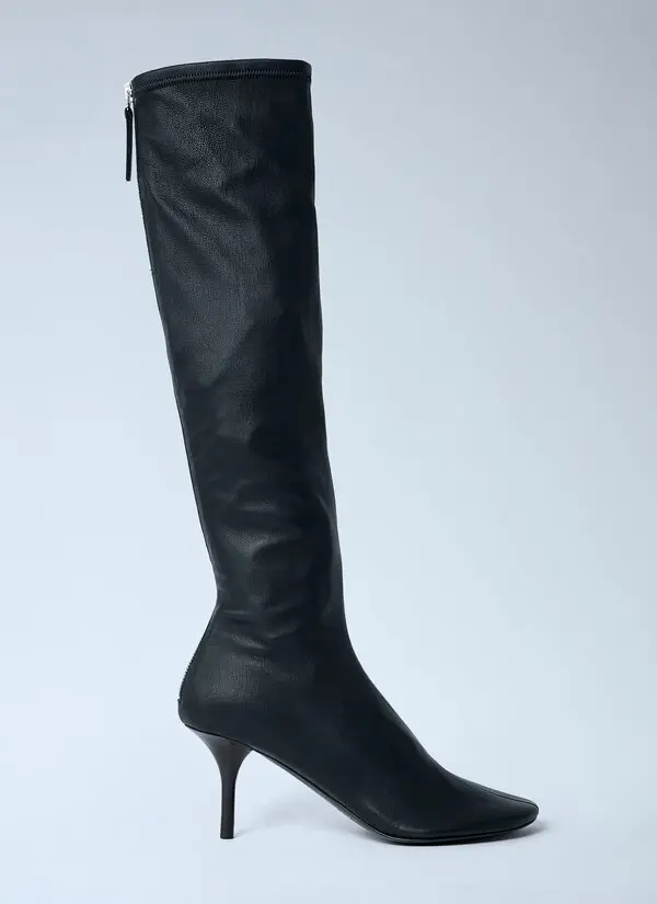 Acne Studios Knee-high Leather Boots - Black