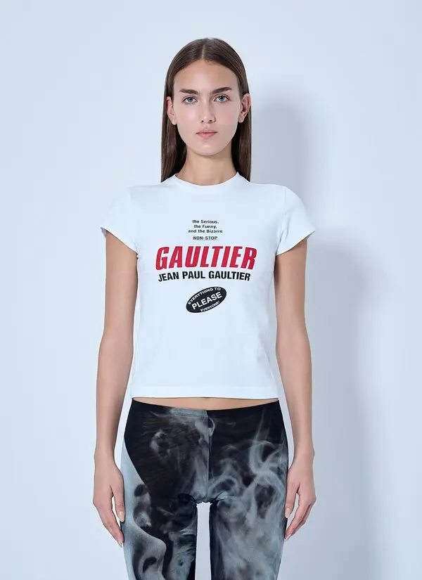 JEAN PAUL GAULTIER The Gaultier Baby Tee - White