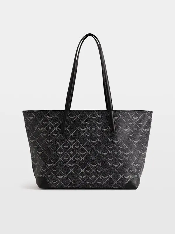 Zadig&Voltaire Z Shopper Monogram Bag - Black