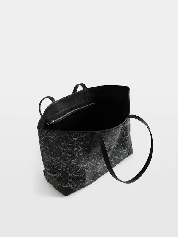 Zadig&Voltaire Z Shopper Monogram Bag - Black