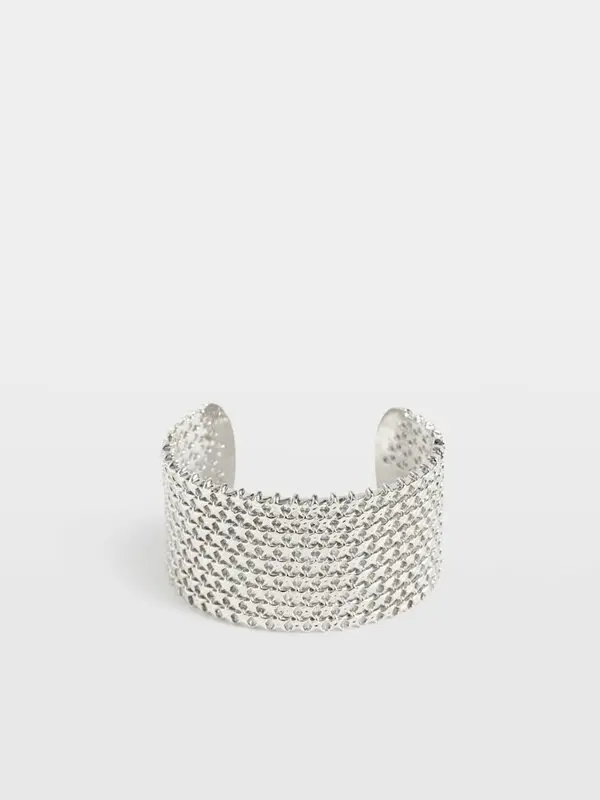 Zadig&Voltaire Rock Star Maxi Bangle - Shiny Silver