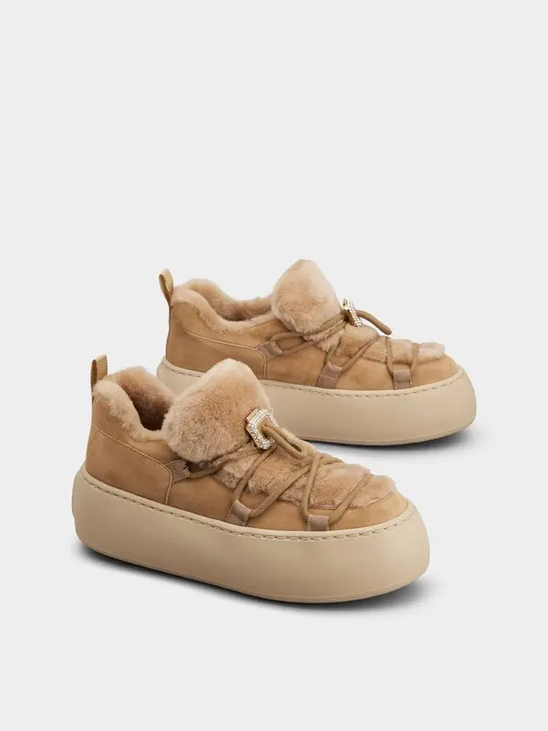 ROGER VIVIER Viv' Up Sneakers In Suede