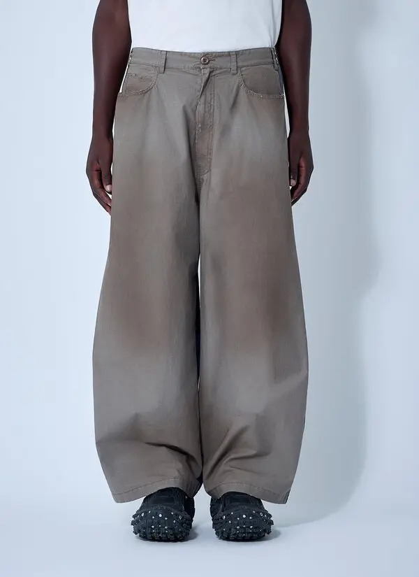 Balenciaga Washed Cotton Track Pants