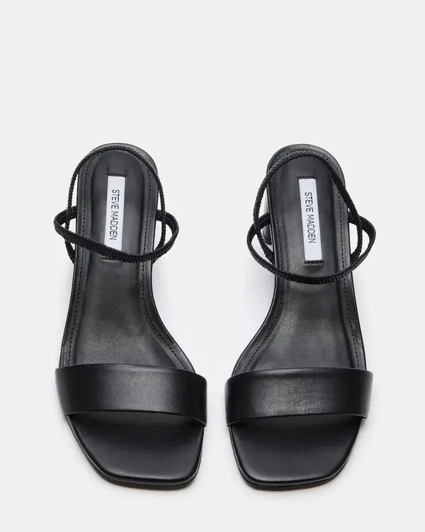 Steve Madden Riella Block Heels - Black