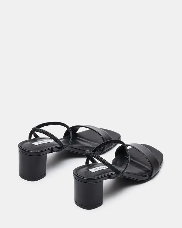 Steve Madden Riella Block Heels - Black