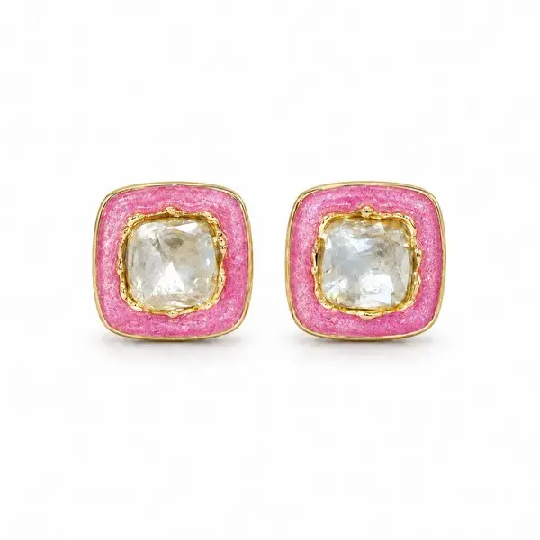 VIXII Malibu Barb Studs - Pink