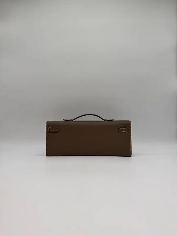Hermès Kelly Etoupe Swift Gold Hardware