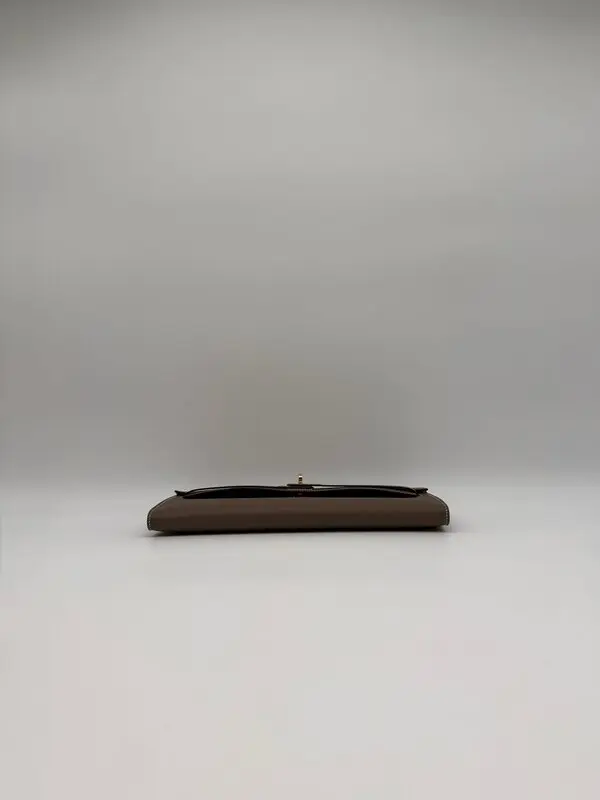 Hermès Kelly Etoupe Swift Gold Hardware
