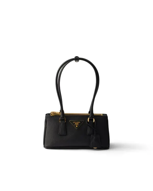 Prada Galleria Saffiano Leather Mini-bag - Black