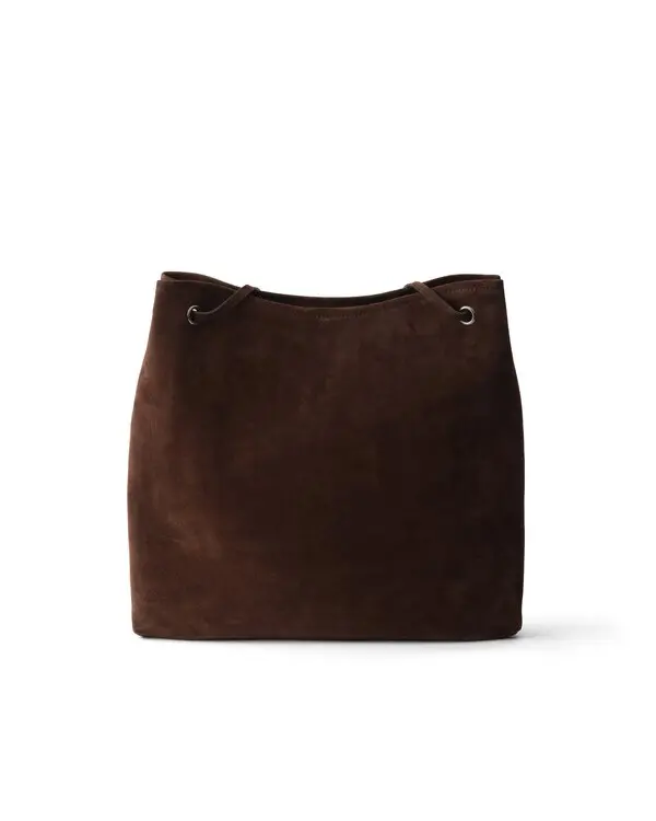 Prada Route Large Suede Bag