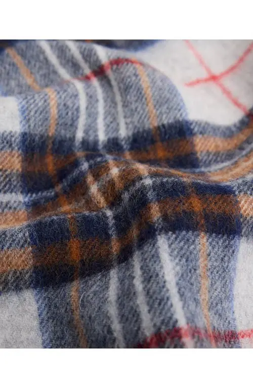Mango Wool Check Scarf