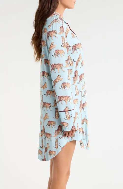 KILO BRAVA Print Modal Blend Sleepshirt