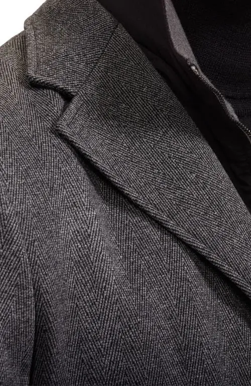 Bugatchi Three Button Blazer With Bib