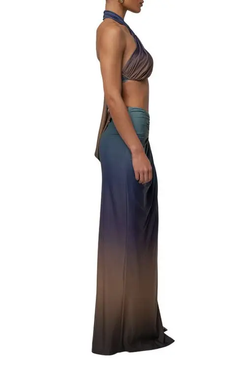 JLUXLABEL City After Dark Skirt Set - Lunar Shadow