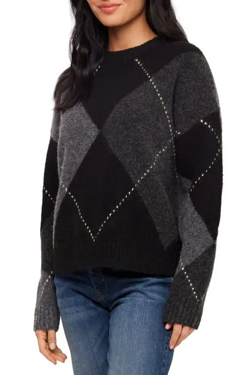 Karen Kane Argyle Sweater