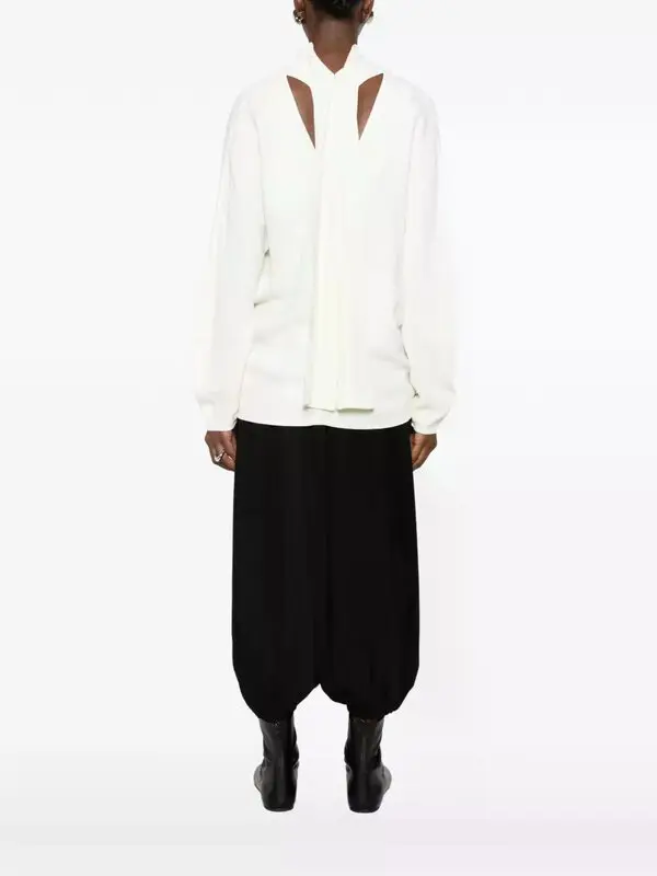 TOTEME Cowl-neck Draped Top