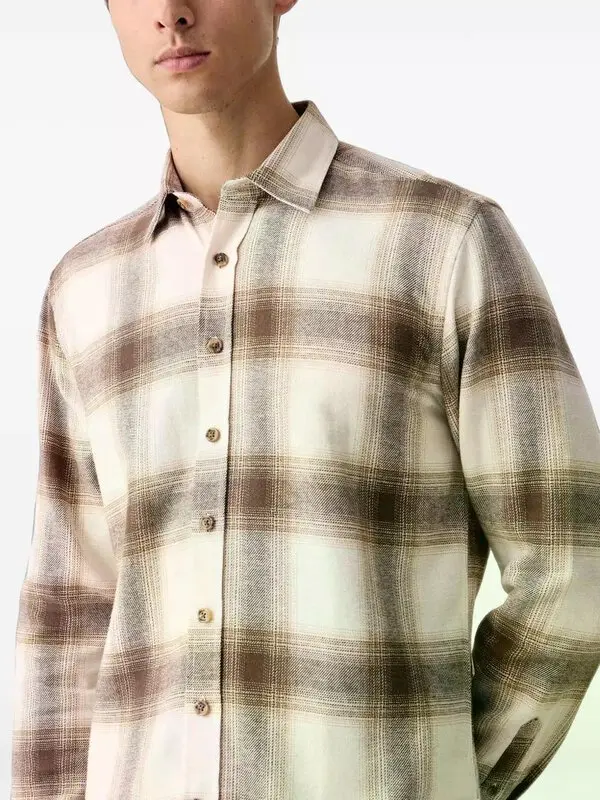 LINDBERGH Check-pattern Long-sleeve Shirt
