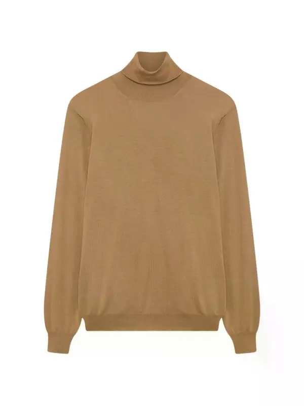 LARDINI Wool Turtleneck Sweater