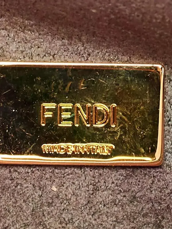 Fendi Peekaboo Micro Crossbody Bag