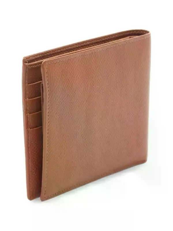 BVLGARI 2010s Bi-fold Leather Wallet