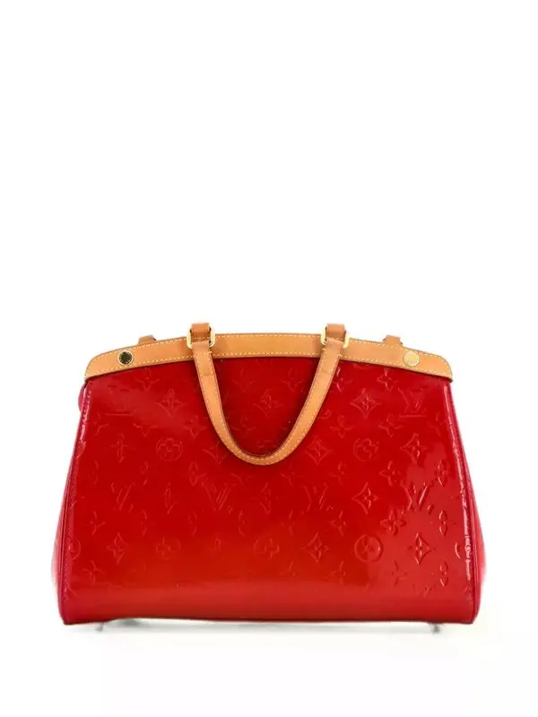 LOUIS VUITTON Brea Handbag Monogram Vernis Mm Satchel