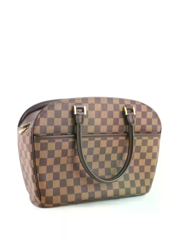 LOUIS VUITTON Sarria Handbag Damier Horizontal Satchel