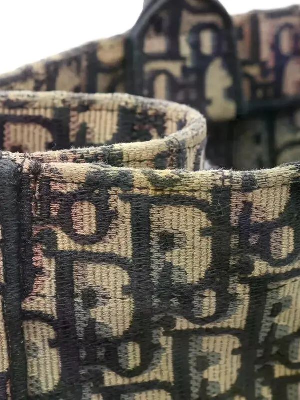 Dior 2000s Book Oblique-canvas Tote Bag