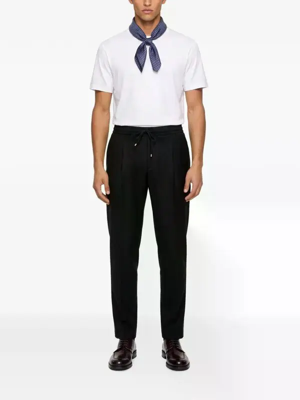 BRIGLIA 1949 Wimbledon Drawstring-waist Tailored Trousers