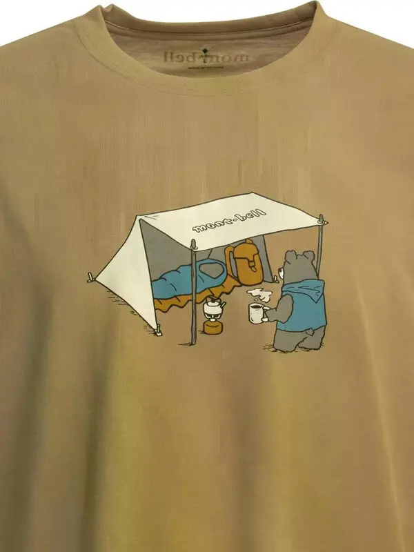 MONTBELL Wickron Camping Bear T-shirt