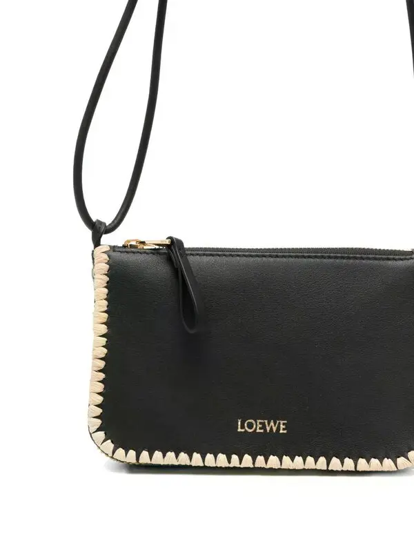 Loewe X Paula's Ibiza Rio Whipstitch-trim Shoulder Bag