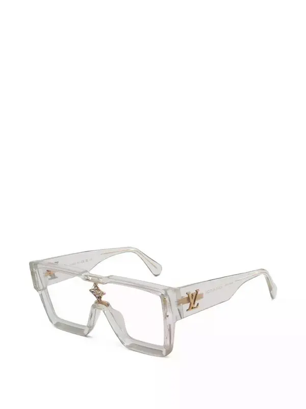 LOUIS VUITTON 2021 Cyclone Square-frame Glasses