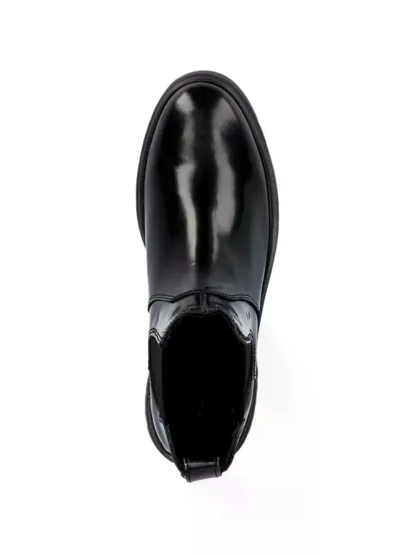 Gant Patent-finish Chelsea Boots