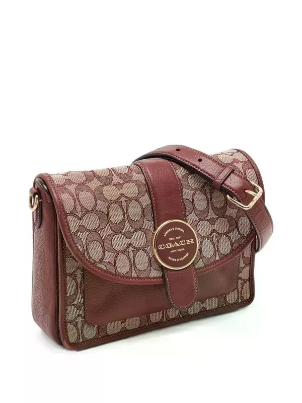 COACH Lonnie Signature Shoulder Bag