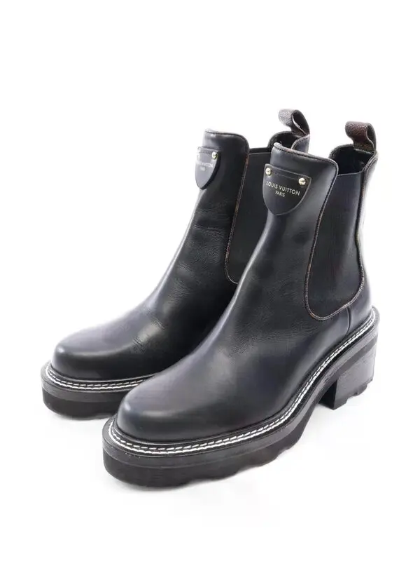 LOUIS VUITTON 2021 Beaubourg Line Chelsea Boots