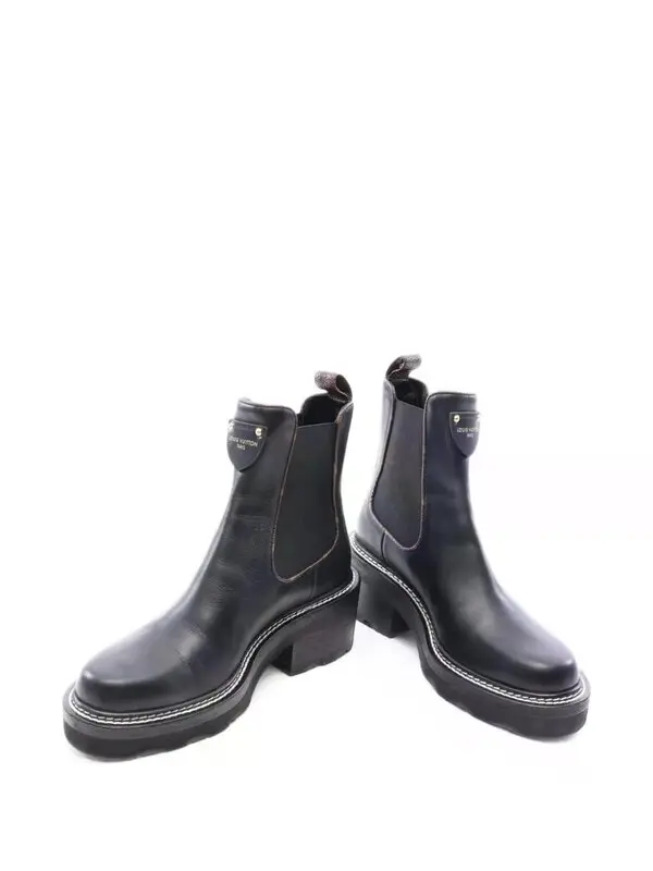 LOUIS VUITTON 2021 Beaubourg Line Chelsea Boots
