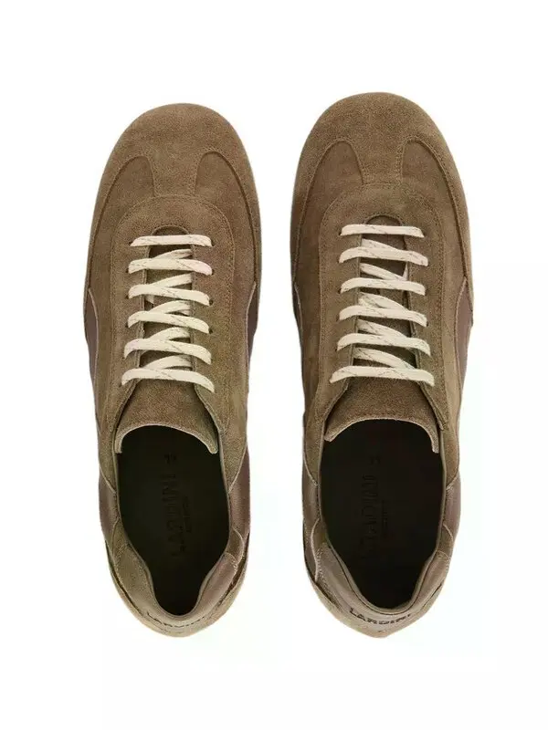 LARDINI Minimalist Suede Sneakers