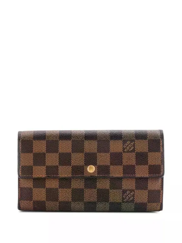 LOUIS VUITTON Sarah Wallet Damier Small Wallets - Brown