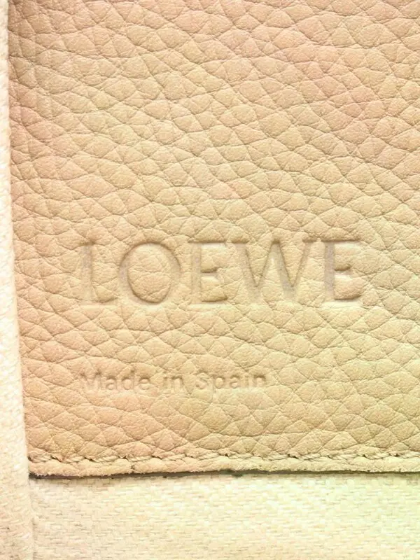 Loewe 2000s Small Hammock Leather Tote Bag - Neutrals