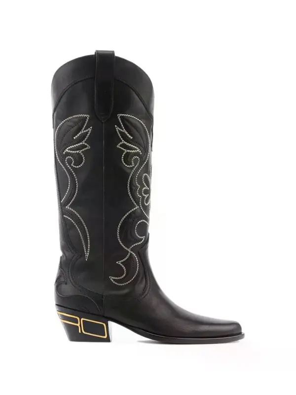 Etro Texan Boots Signature Heel