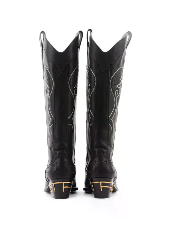 Etro Texan Boots Signature Heel