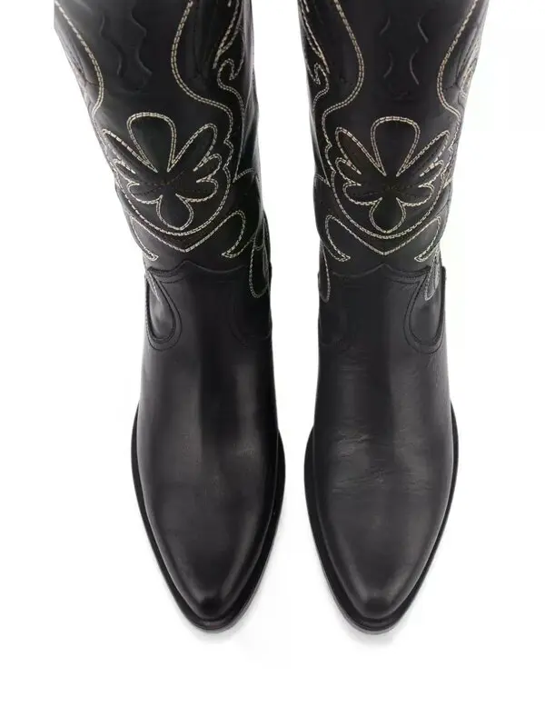 Etro Texan Boots Signature Heel