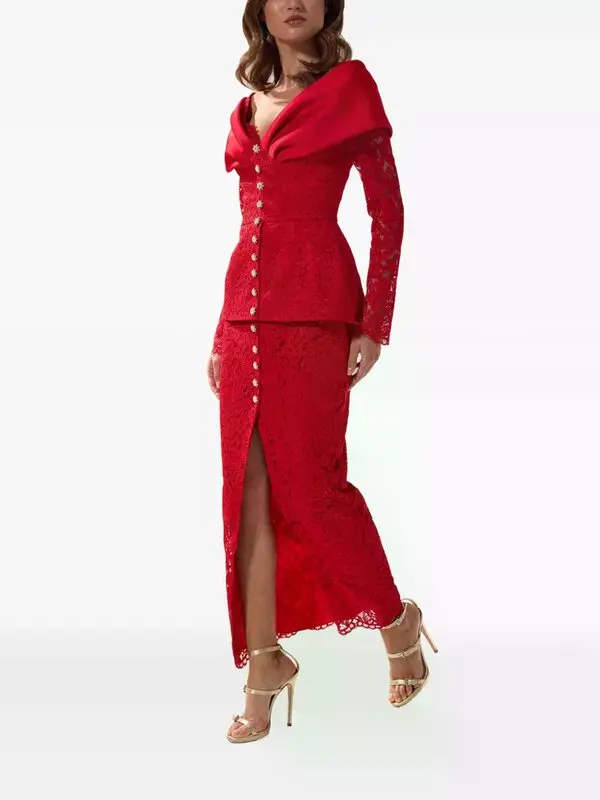 SILK LOVE & LACE Tamara Lace Maxi Dress