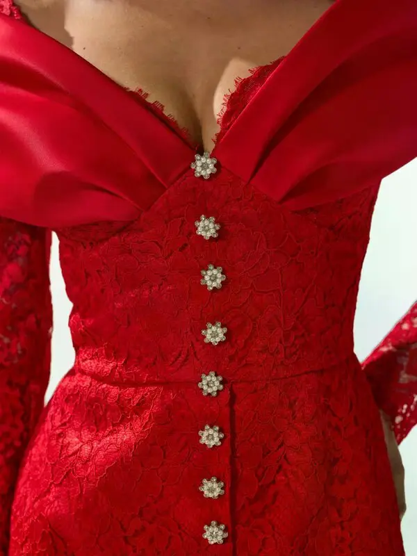 SILK LOVE & LACE Tamara Lace Maxi Dress