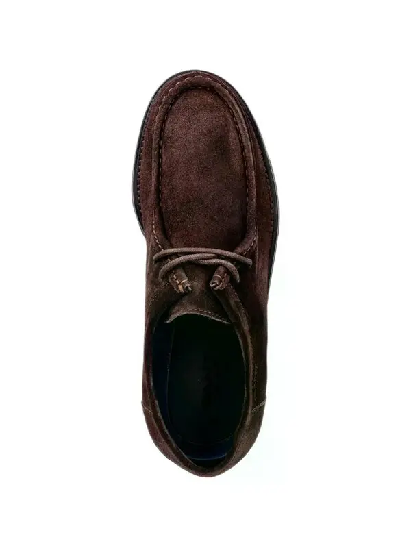 Gant Suede Apron-toe Lace-up Shoes