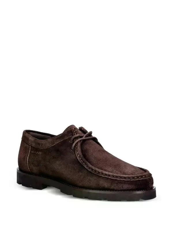 Gant Suede Apron-toe Lace-up Shoes