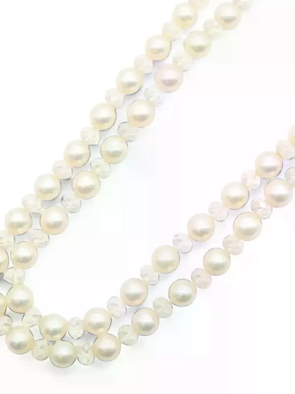 TASAKI 2010s Pearl Necklace - Silver